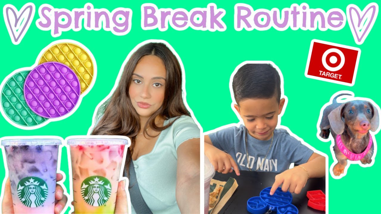 OUR SPRING BREAK MORNING ROUTINE! IT'S THE MIRS - YouTube