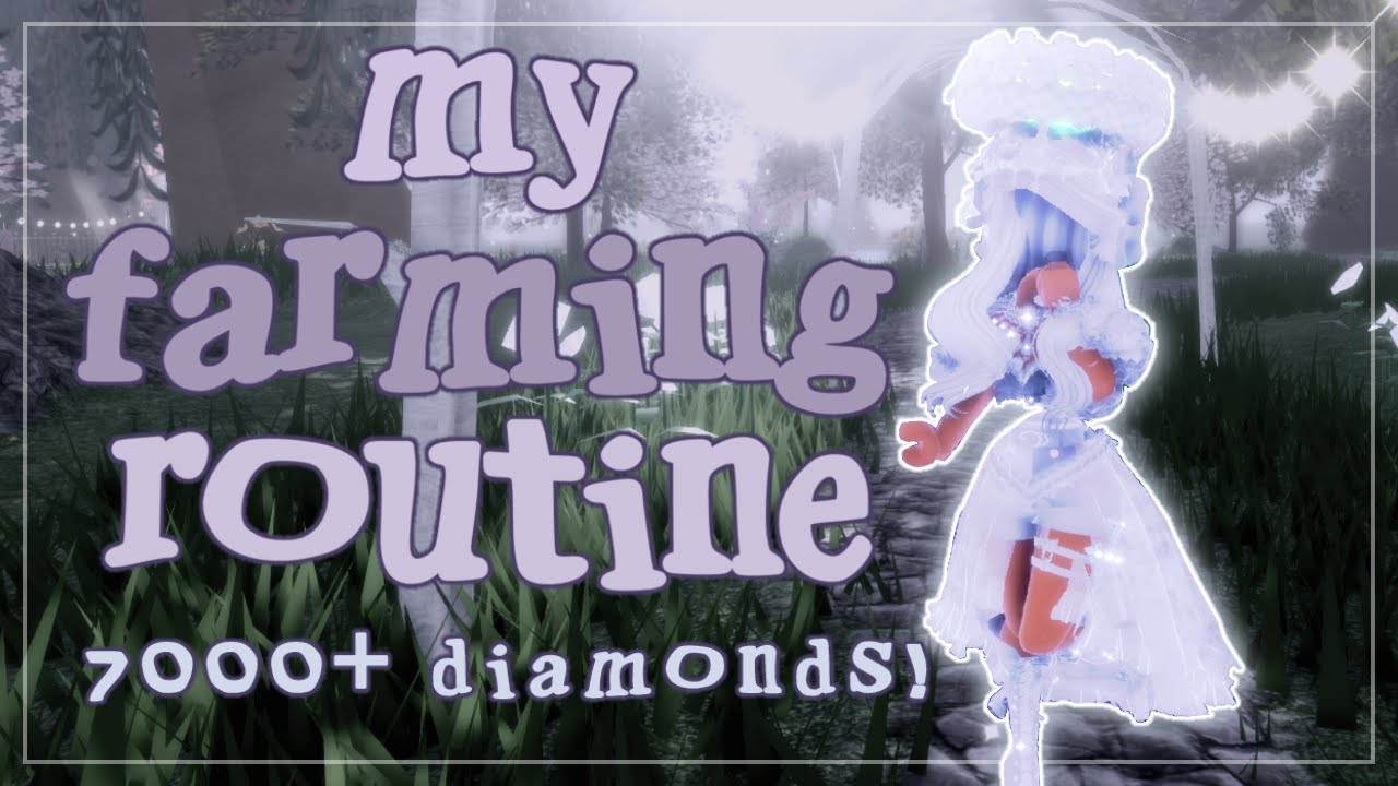 my farming routine, 7000+ diamonds! | avi - YouTube