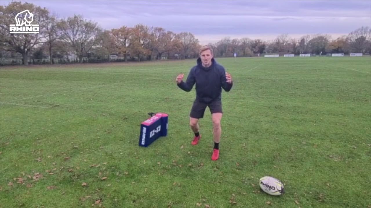 5 ways to use a Rhino Hit Shield with The Rugby Trainer - YouTube