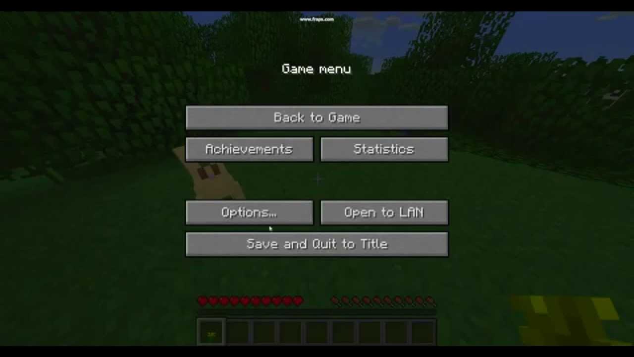How to switch from Survival into Creative Mode In Minecraft 1.8.1 - YouTube