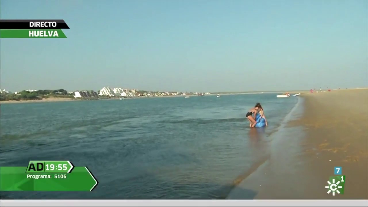 Primer directo desde la Flecha de El Rompido - YouTube