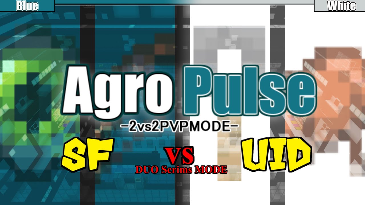【2vs2PVP】スクリム（練習試合）対戦動画『SF』vs『UID』1【マイクラPE/BE】 - YouTube
