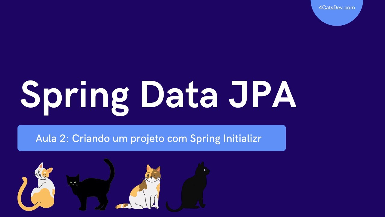 Spring Data JPA - Aula 2: Criando um projeto com Spring Initializr ...