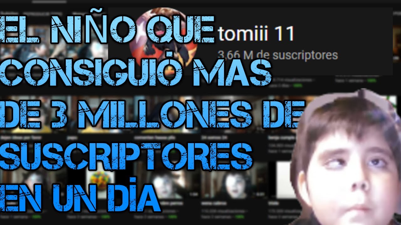 EL YOUTUBER QUE CONSIGUIÓ 3 MILLONES DE SUSCRIPTORES EN UN DÍA//QUIEN ...