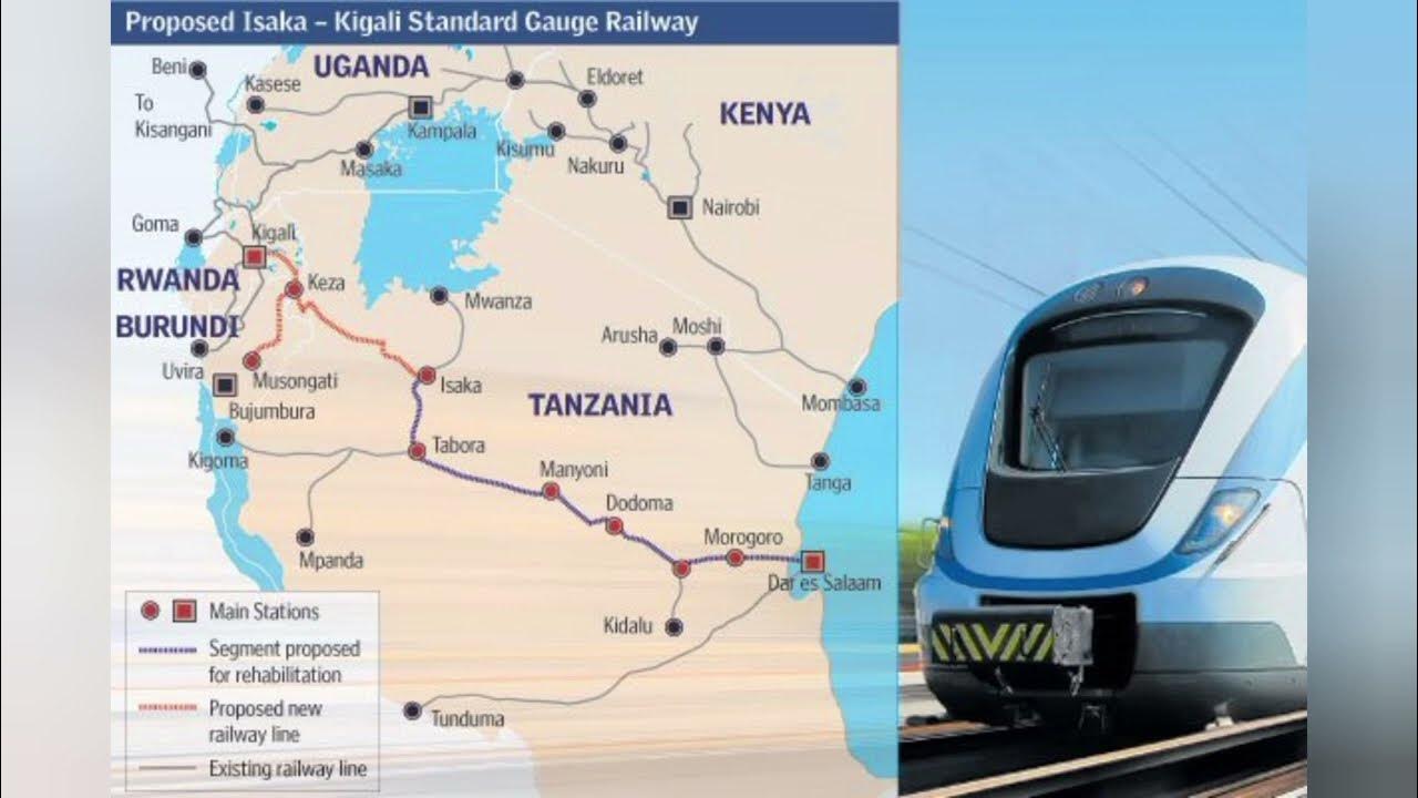 Kenya behind Tanzania sgr master plan - YouTube