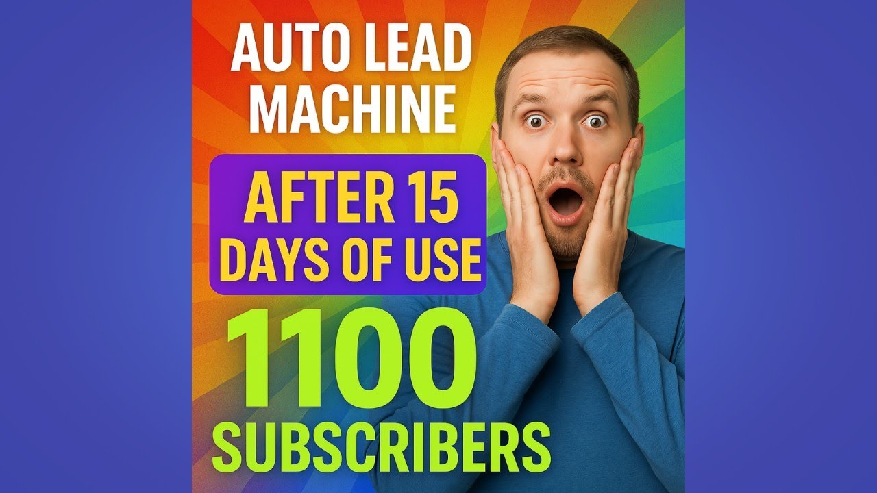 Auto Lead Machine Review | After 15 Days of uses | Full detail Review ...