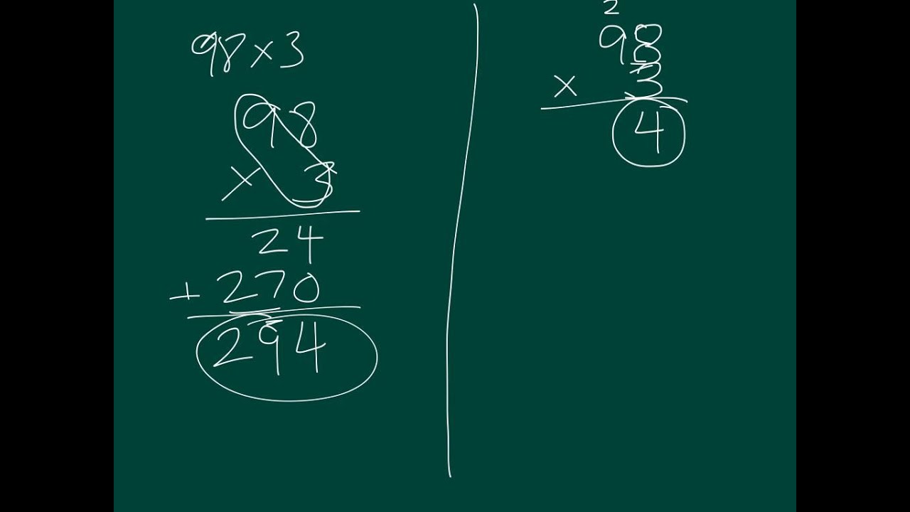 [EN ESPAÑOL] Multiplication: Expanded Algorithm and Standard Algorithm ...