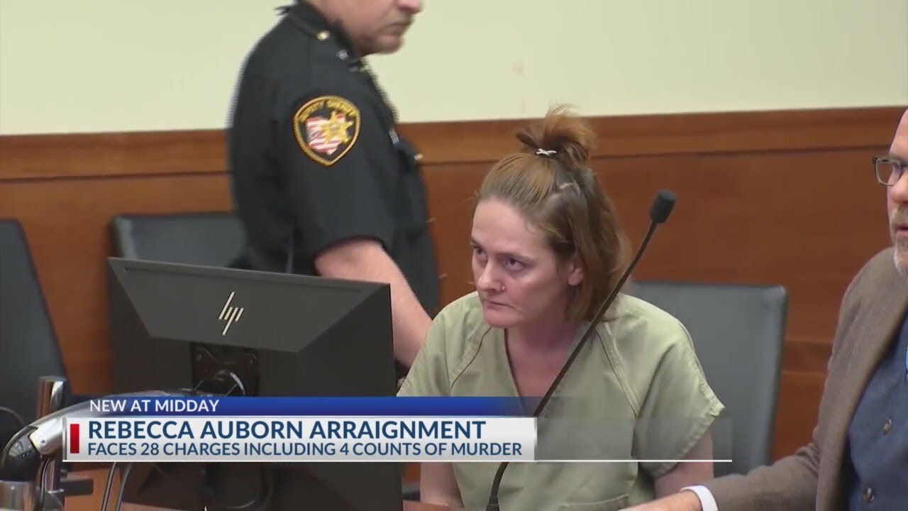Woman accused of four counts of murder appears in court - YouTube