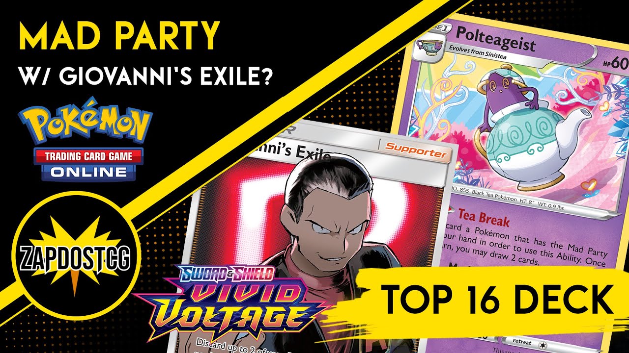 9th Place Mad Party Deck out of 250+ Players is CRAZY GOOD! (Pokemon ...