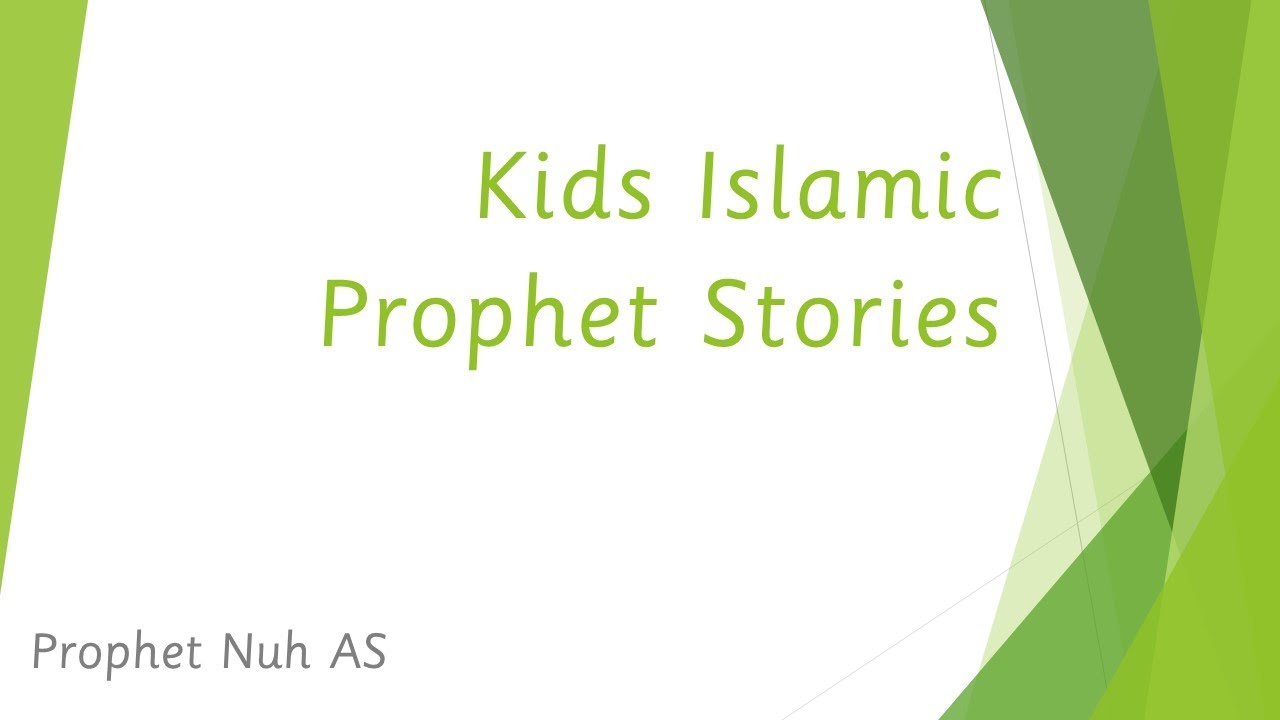 Kids Islamic prophet stories: Prophet Noah AS - YouTube