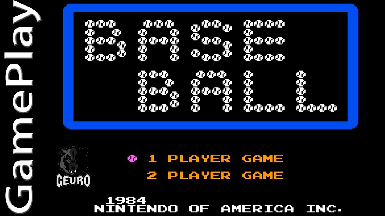 🎮Baseball - Famicom / NES [Gameplay / Longplay]👾 - YouTube