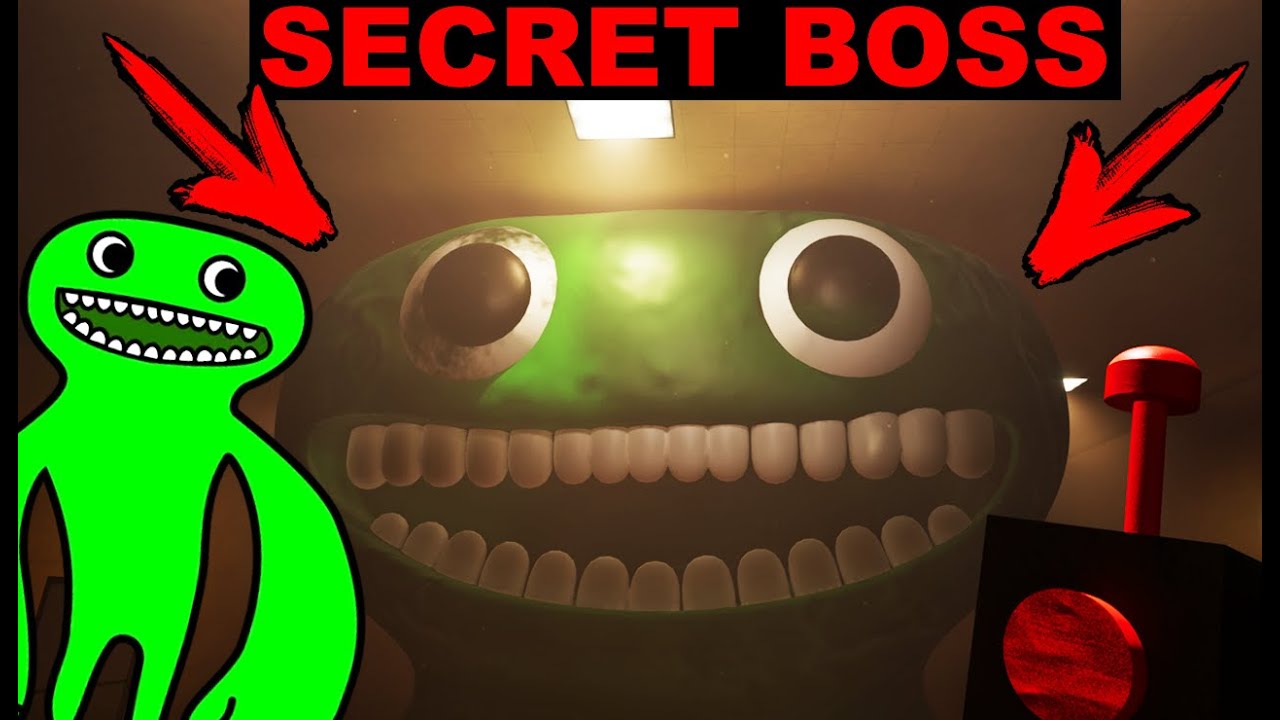 SECRET BOSS GIANT Jumbo Josh! EPIC BOSS FIGHT!!! (Garten of Banban 8 ...