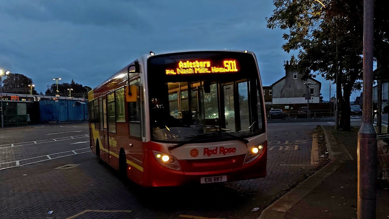 *Very Nice* Red Rose Enviro 200 On The Route 501 (E16 RRT) - YouTube