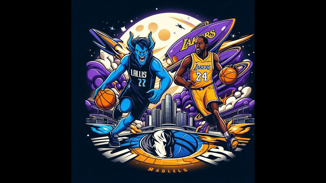 "Mavericks vs Lakers Showdown | A Fun and Humorous Basketball Anthem ...
