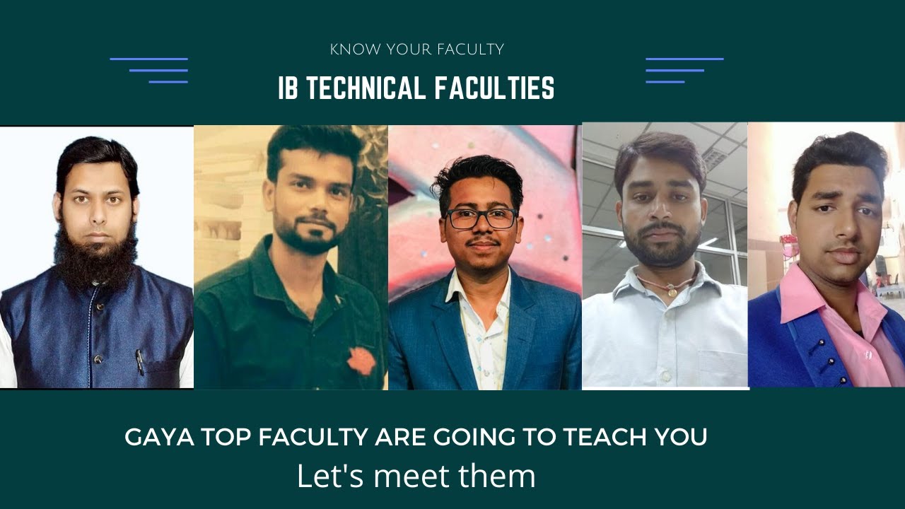 Meet IB Technical Classes Senior Faculties 3 & 5 Sem, Join Online Diploma Class Today - YouTube