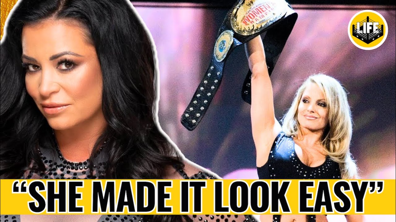 Candice Michelle on Wrestling Trish Stratus - YouTube