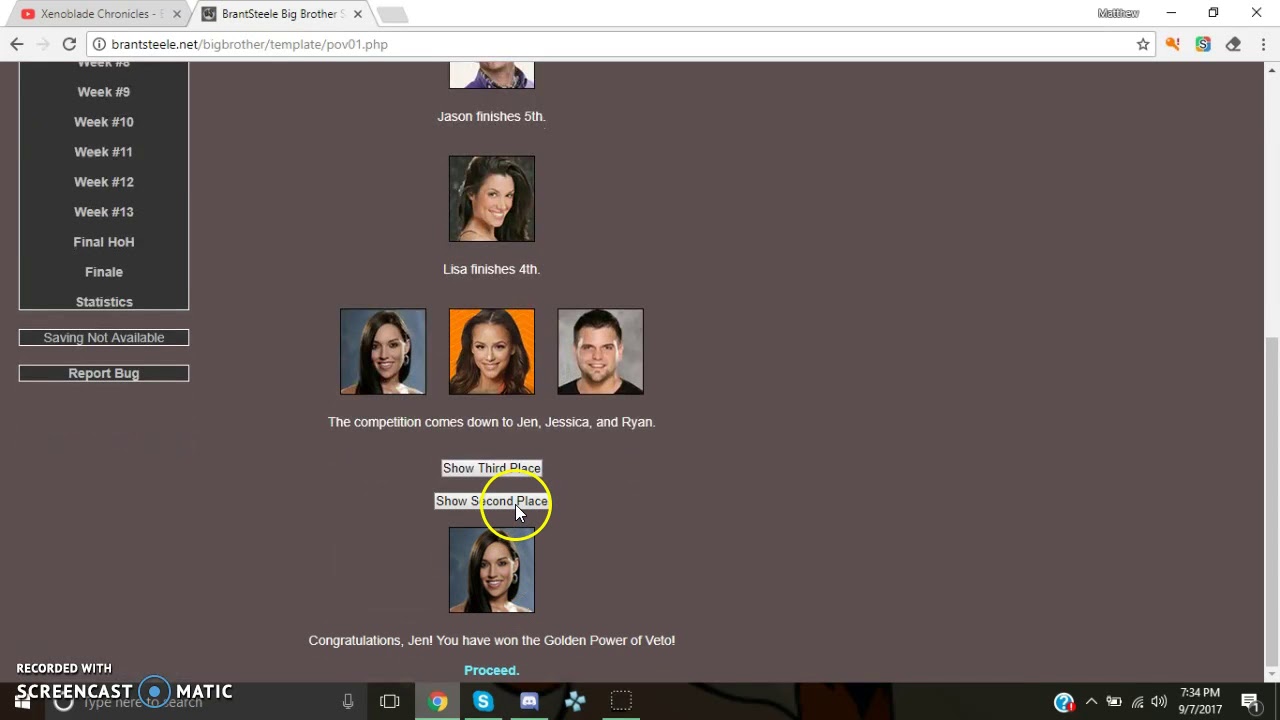 How to do an Interactive Big Brother Sim on Brantsteele - YouTube