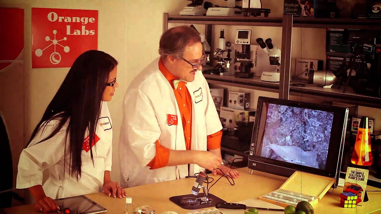 Orange Labs: Handheld Digital Microscope Tour - YouTube