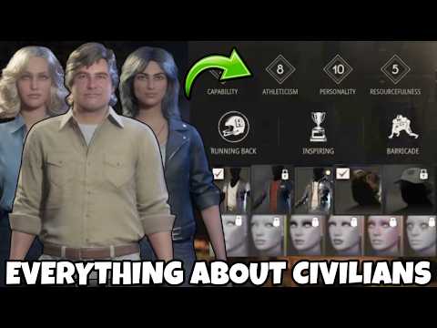 Civilian Cosmetics, Stats, Traits & More | Halloween: The Game