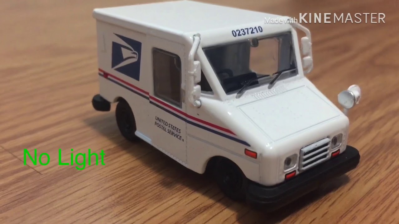 USPS Car toy 1/64 LLV - YouTube