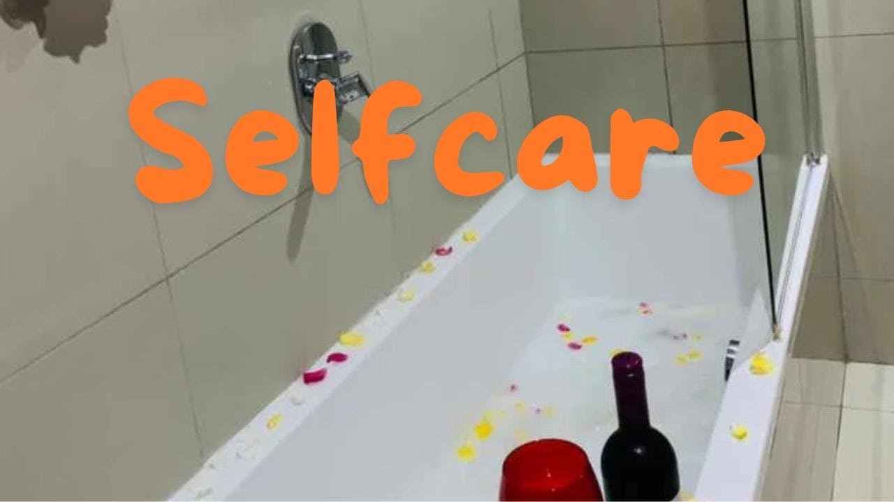 How To Prepare a Bathtub For Self Care Day | Bathtub With Roses and ...