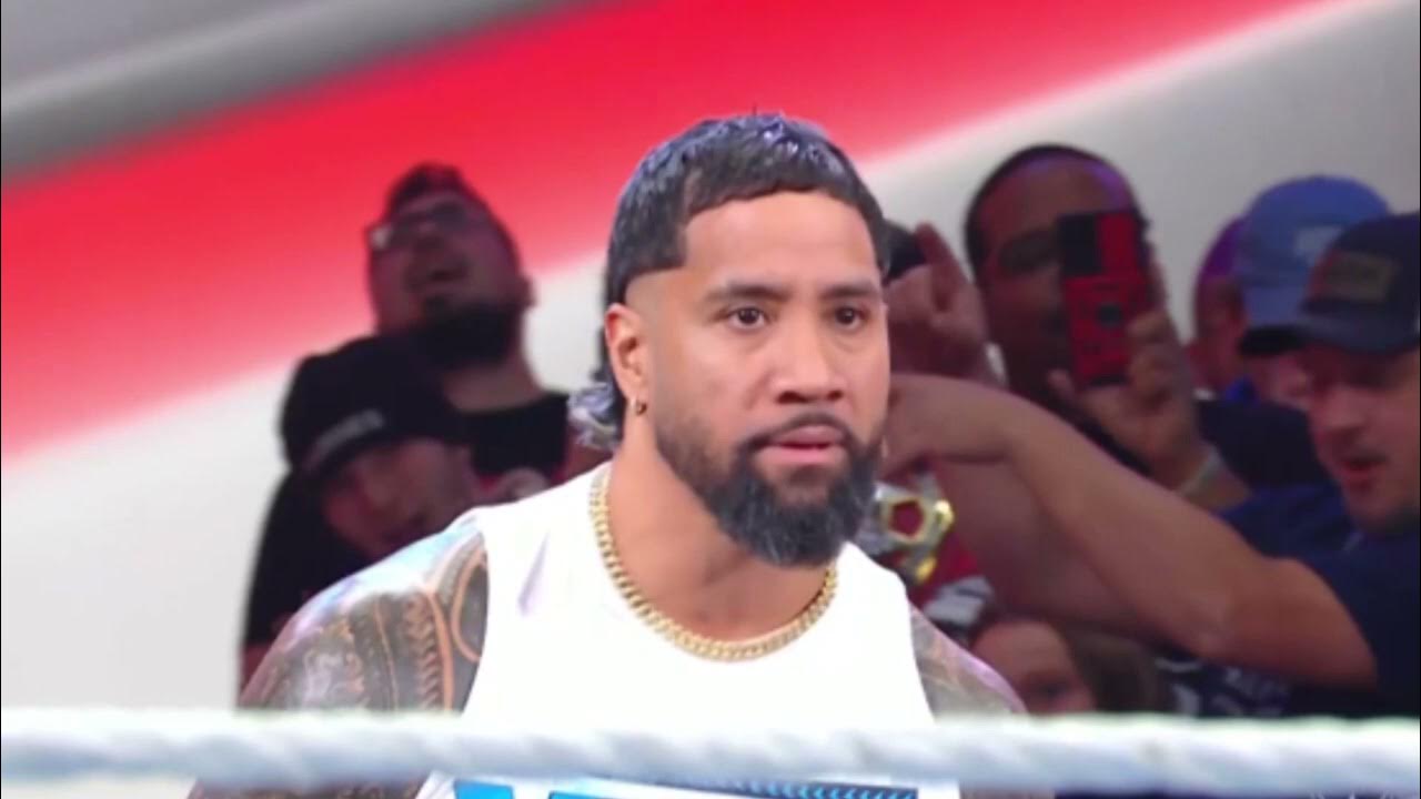 Crowd chanting YEET to every word on Jey Uso thats AWESOME - YouTube