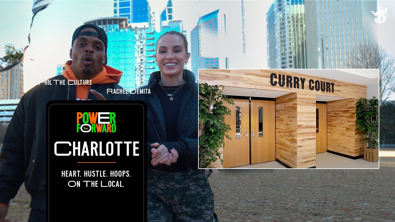Power Forward visits Charlotte's Curry Court, meets Steph Curry's ...