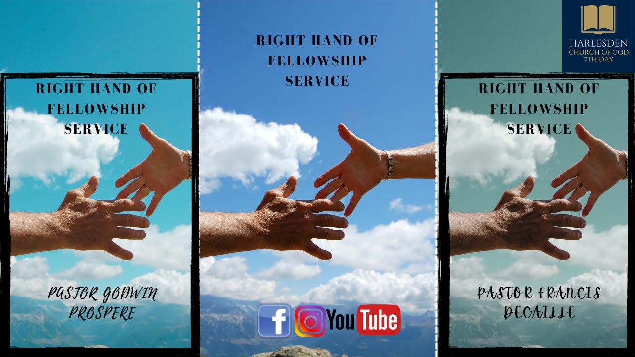 Right Hand of Fellowship Service - YouTube