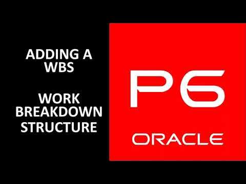 3. Adding a WBS | Work Break Down Structure | PRIMAVERA P6 | Oracle | Online Primavera Tutorial ...