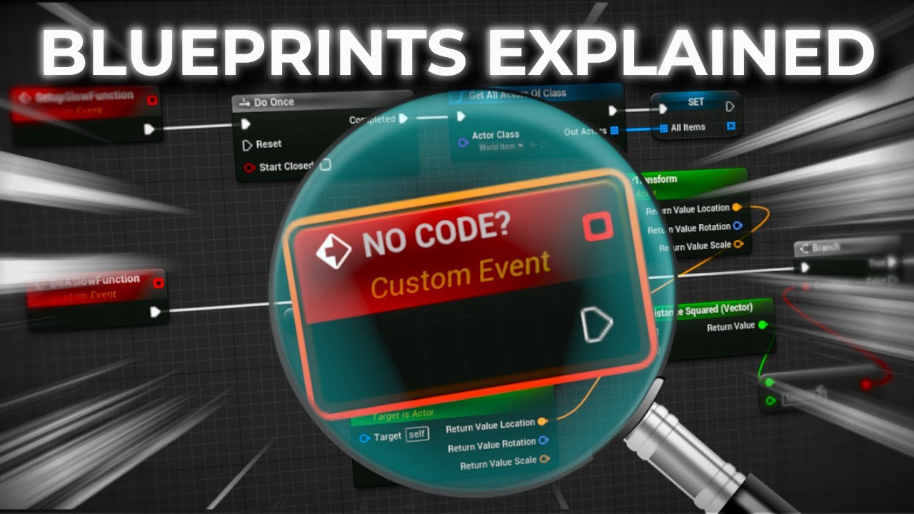 Unreal Engine 5 Blueprints Explained Like You're 5 (2025) - YouTube