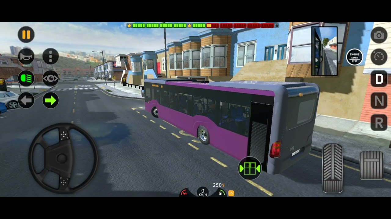 bus simulator gameplay - YouTube