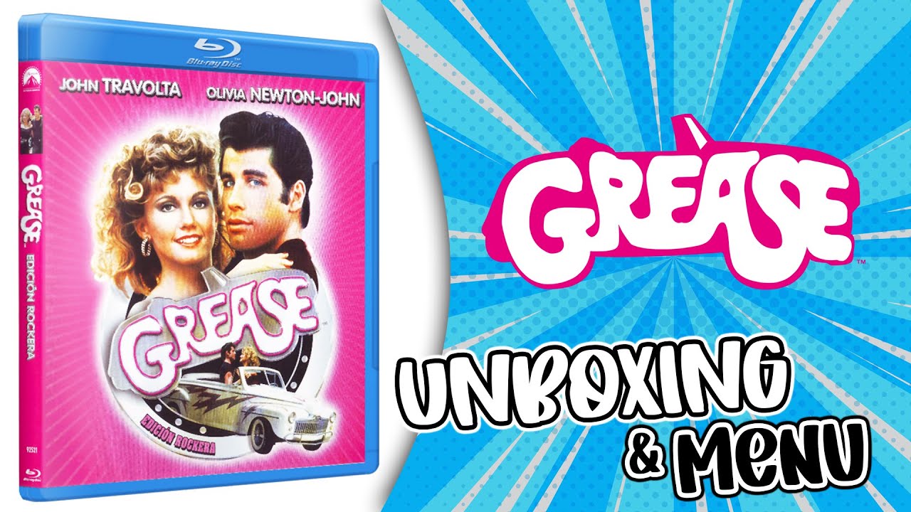 Grease - Bluray - Unboxing y menu - YouTube