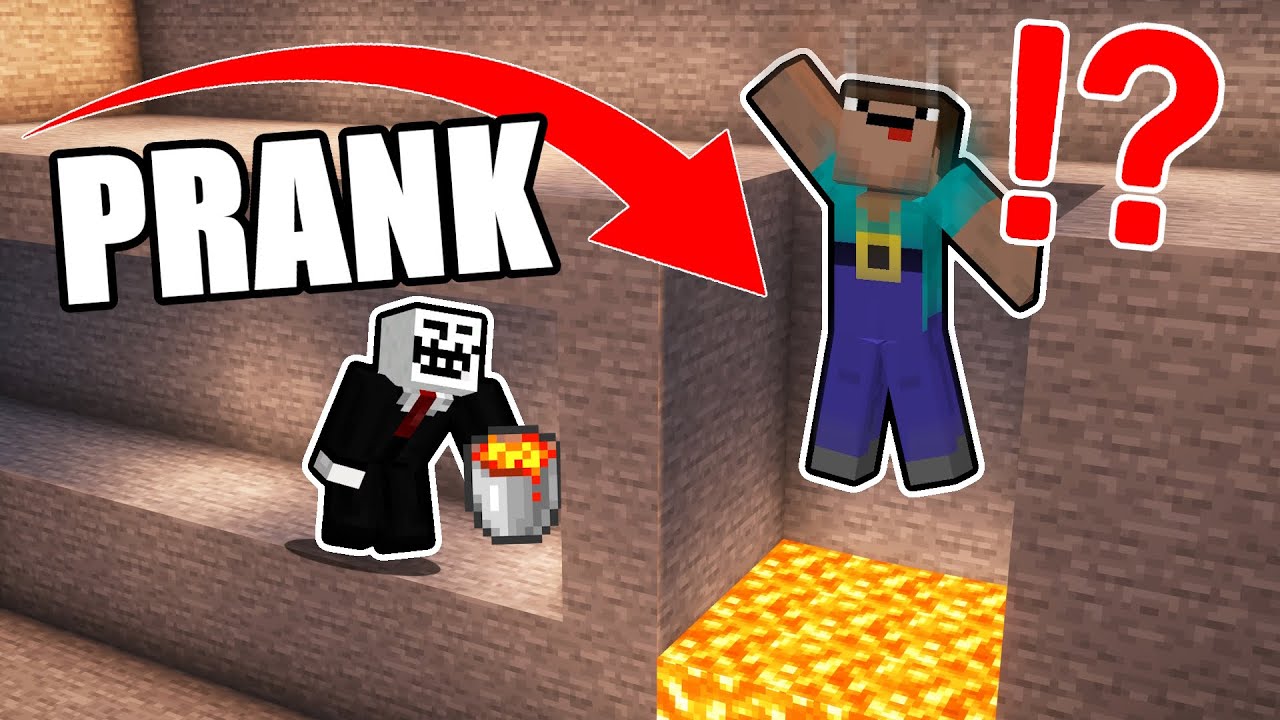 5 Way to Prank Your Friend in Minecraft - YouTube