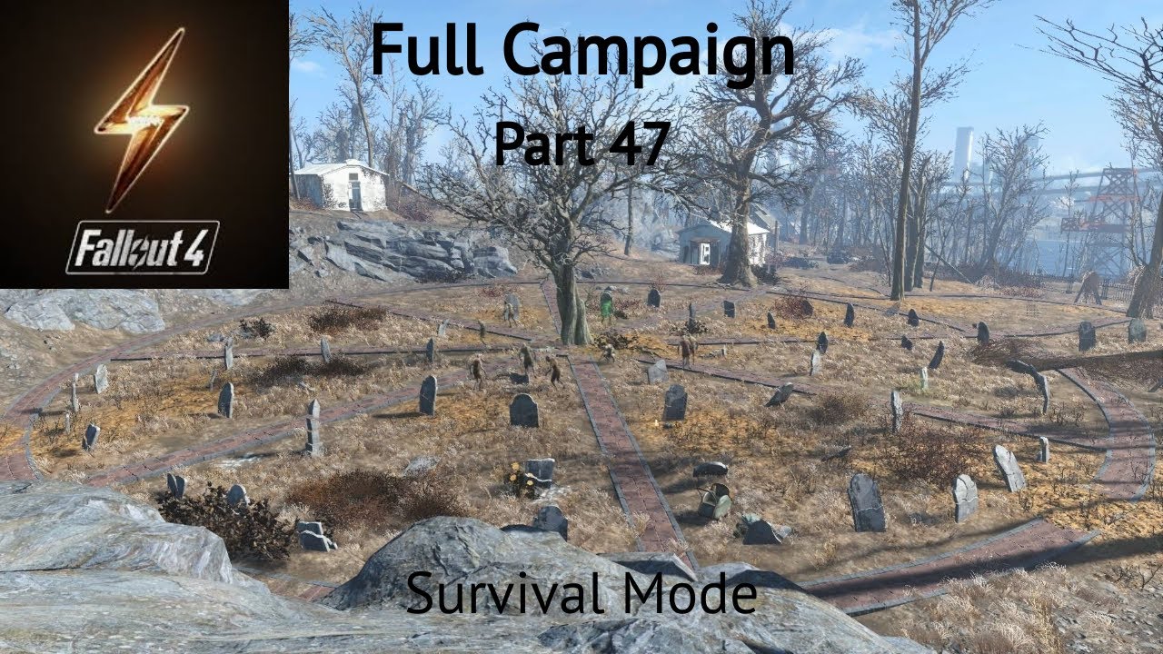 Fallout 4! Part 47: Full Campaign - Wildwood Cemetery Ghouls / Malden ...