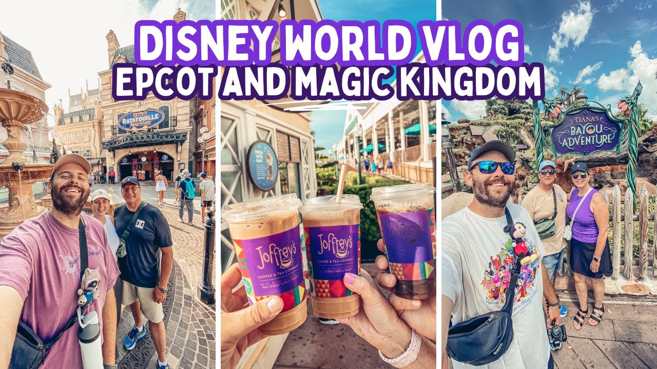 Disney World Day 2 | Using Multi Pass at Magic Kingdom, EPCOT, & Dads ...