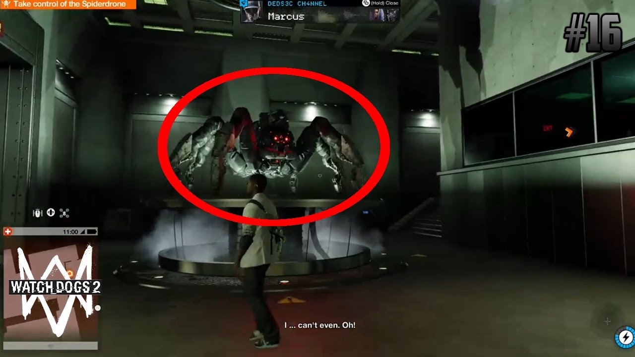 Spider Tank Fun!- Watch Dogs 2 Mission Walkthrough Part 16 [No ...