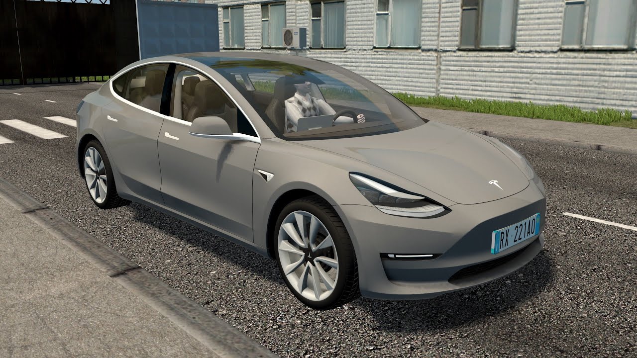 City Car Driving -Tesla Model 3 Standard Range - YouTube