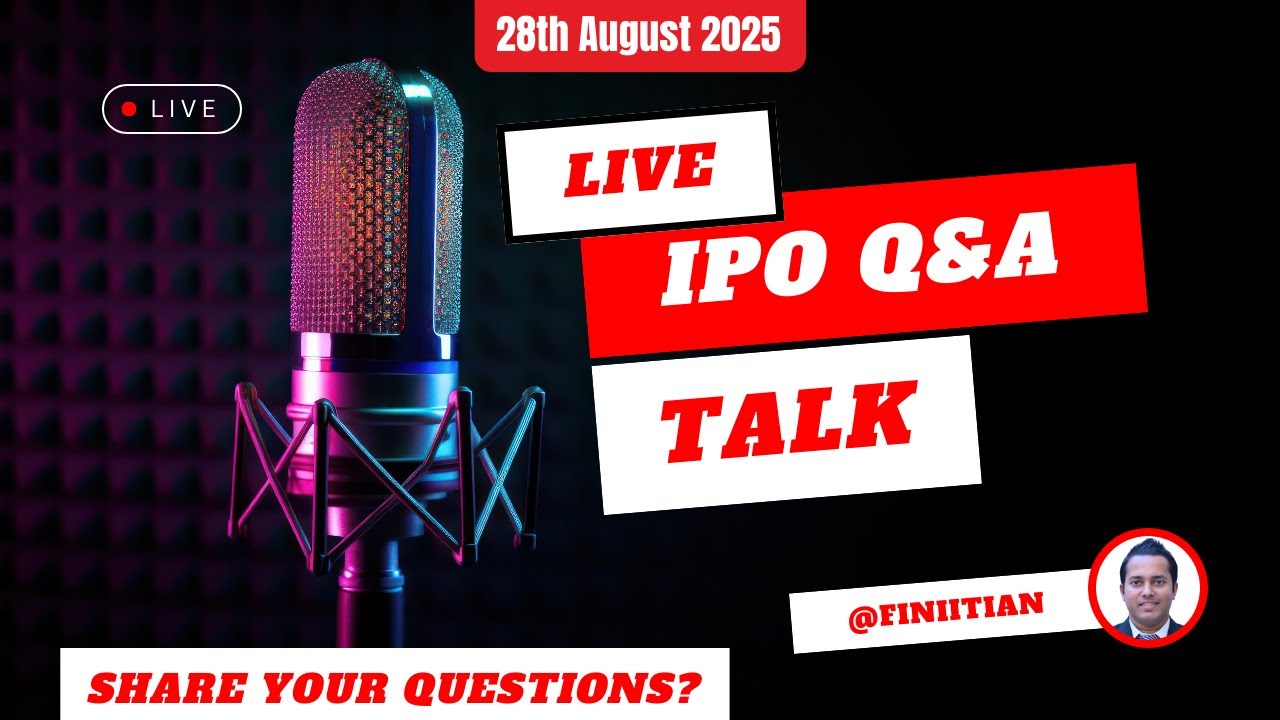 🔴 LIVE: IPO Listing & Market Analysis | Today’s Stock Market Updates ...