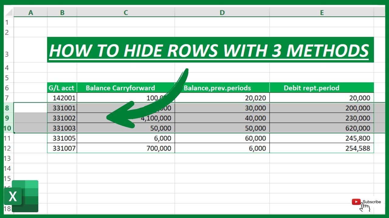 How To Hide Rows With 3 Methods In Excel Hide Rows In Excel Urdu how-to-hide-rows-with-3-methods-in-excel-hide-rows-in-excel-urdu