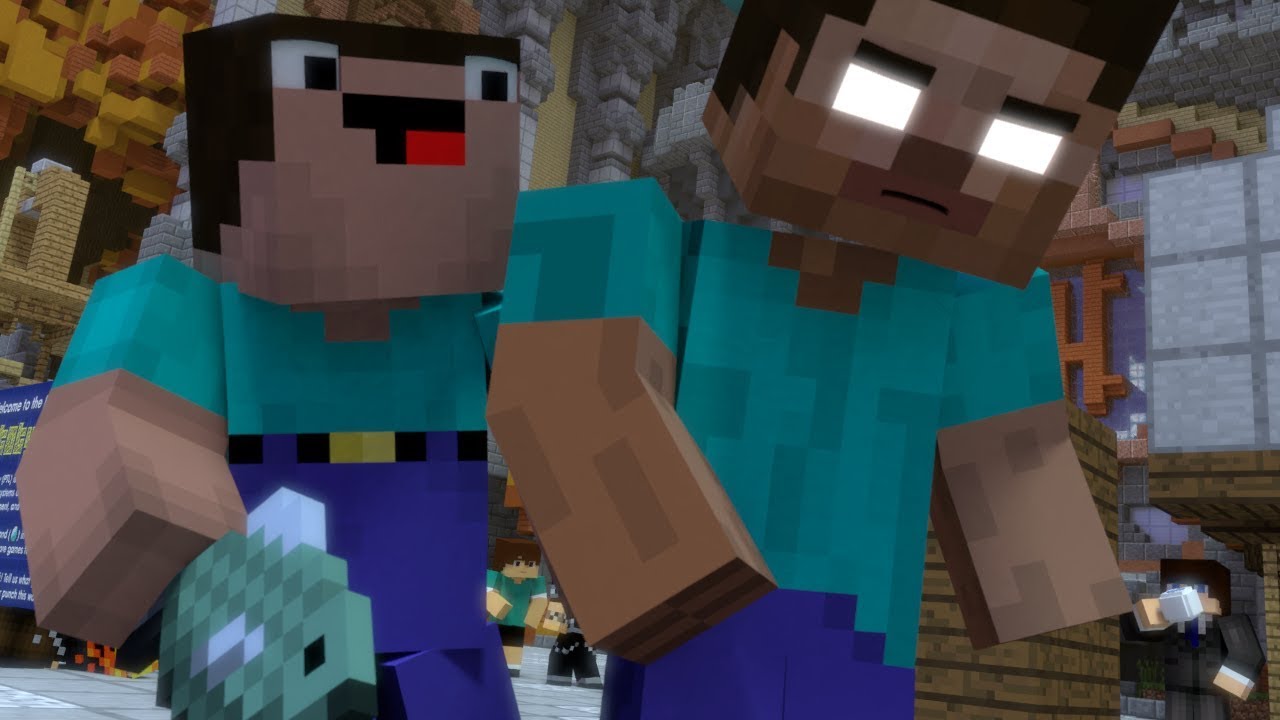 KnockBack Part 3: BLOOPERS (Minecraft Animation) - YouTube