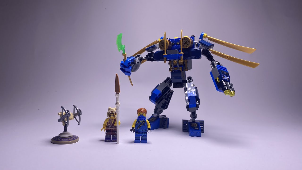 Lego Ninjago 70754 Jay’s electromech - Lego speed build - YouTube
