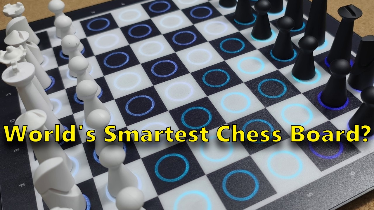 GoChess Mini Review: The World's Smartest Chess Board? - YouTube