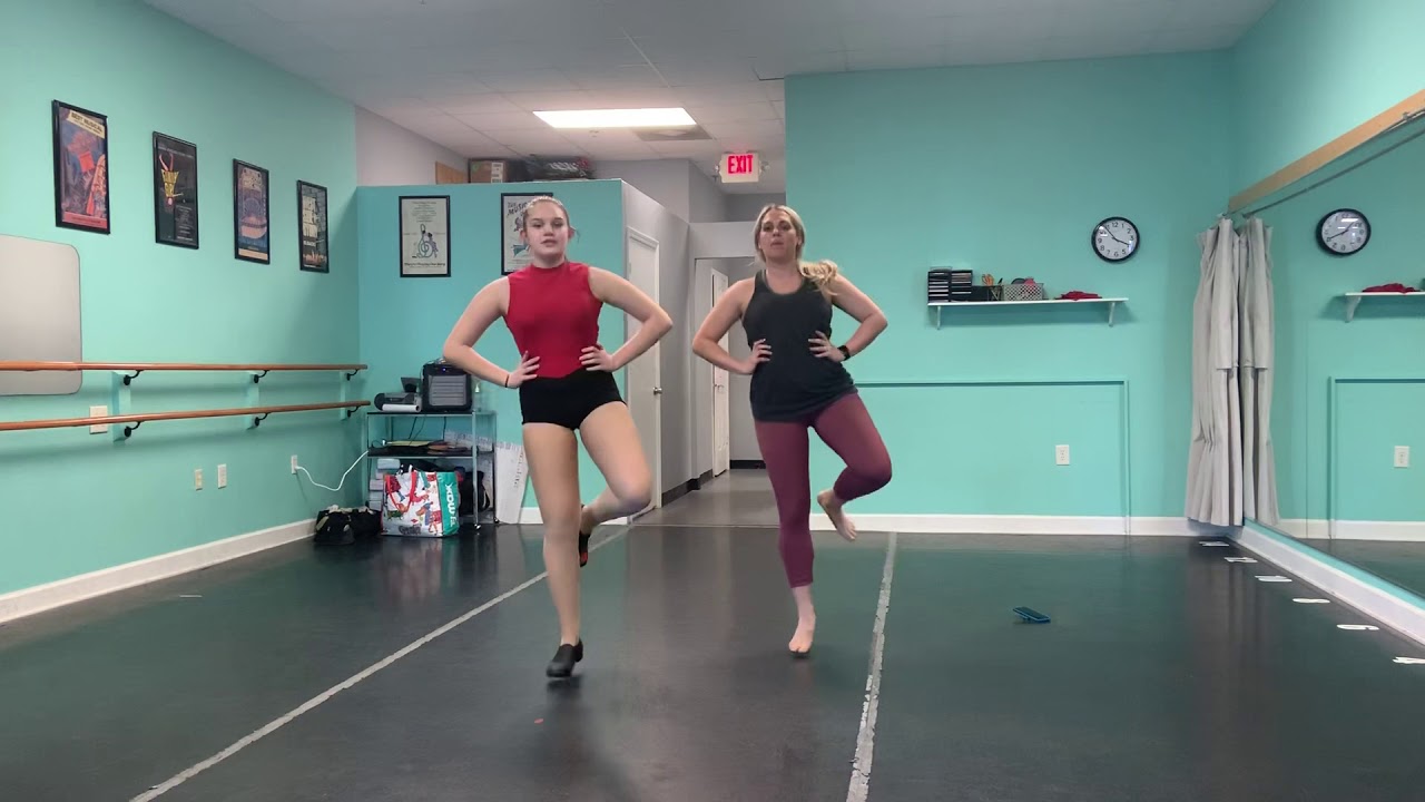 Intermediate tap class week of 3/22 - YouTube