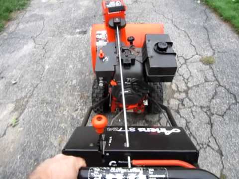 Pull Start - Ariens ST724 Snowblower - YouTube