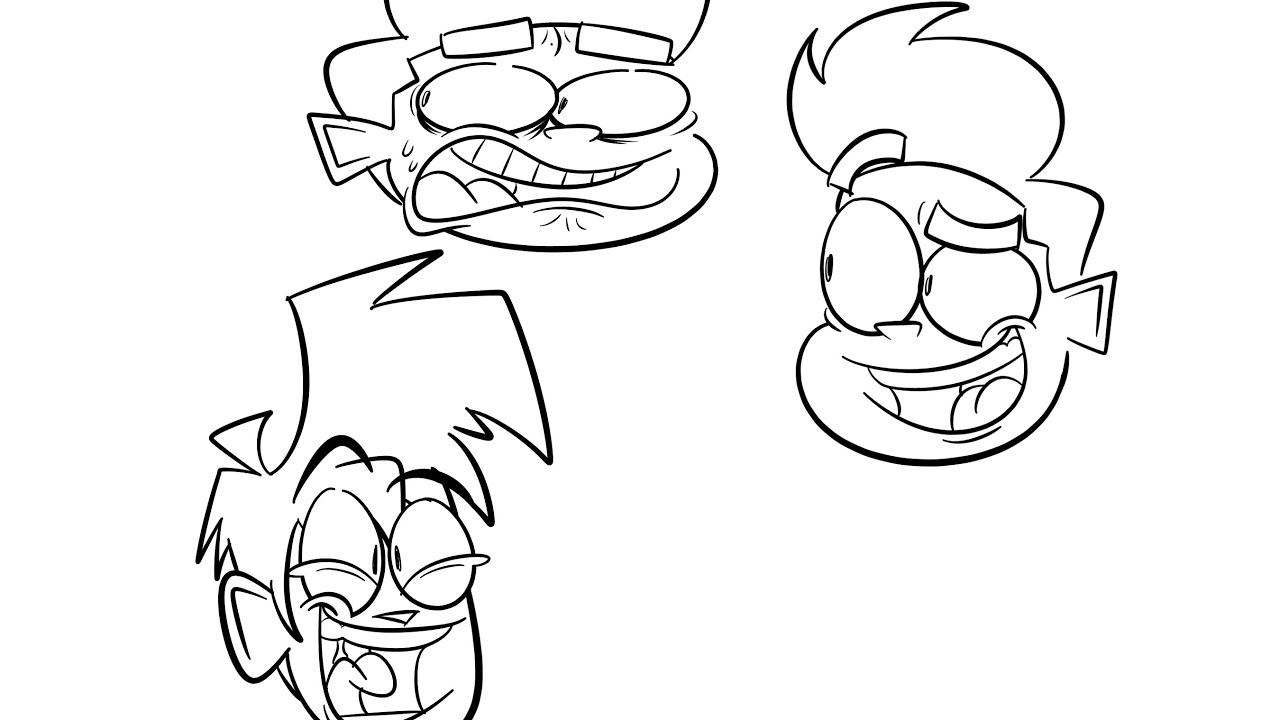 How I draw Randy and Howard from RC9GN in my style - YouTube