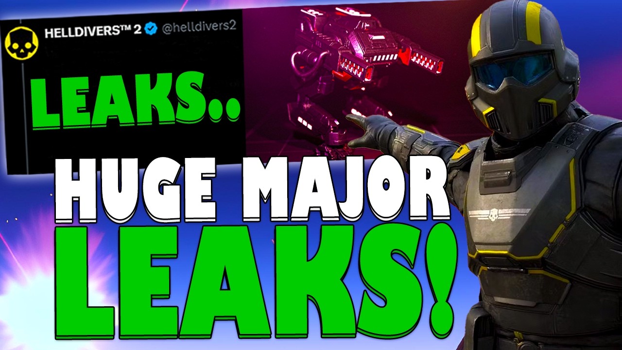 New Major Leaks Confirmed! Walkers Coming? | Helldivers 2 - YouTube