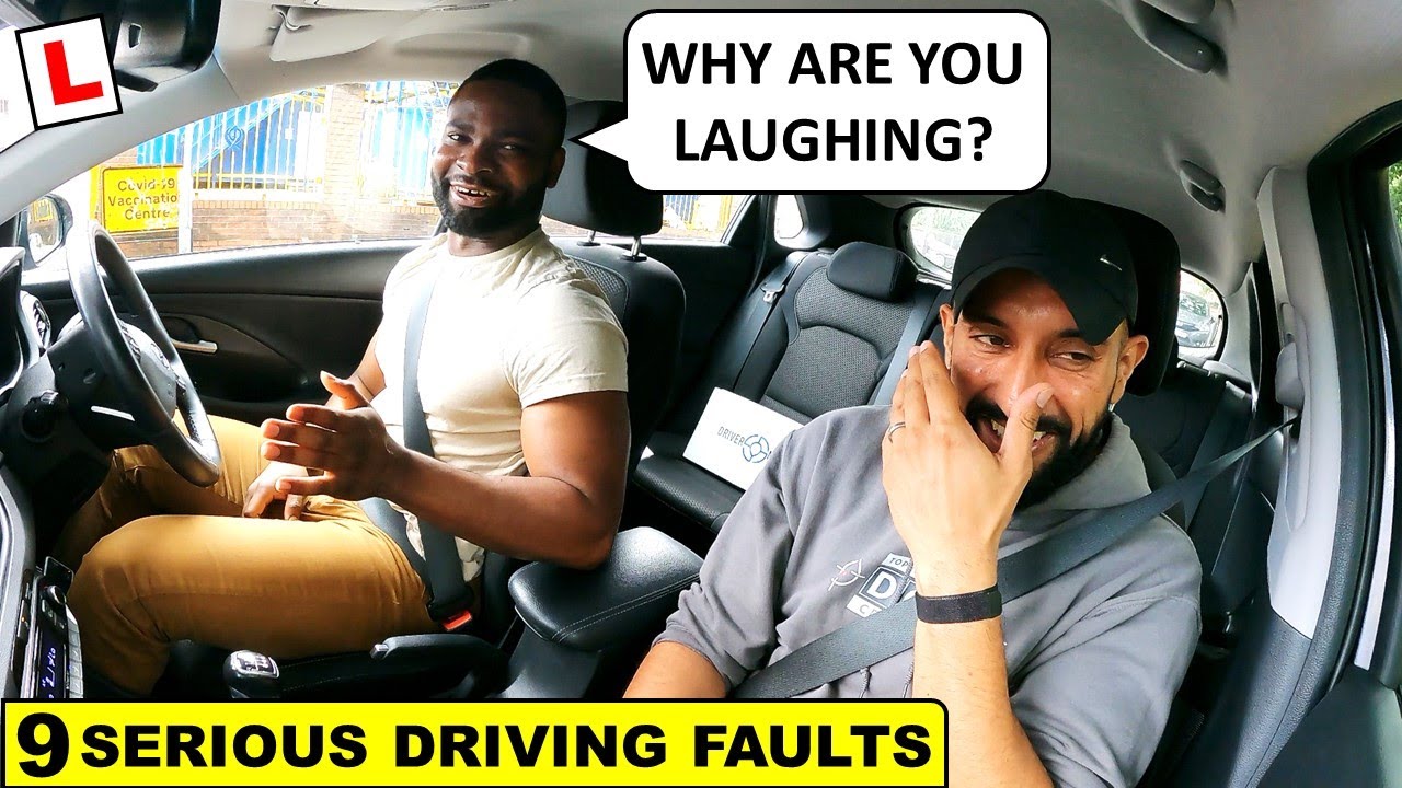 I Couldn't Stop Laughing at His BAD DRIVING! - YouTube