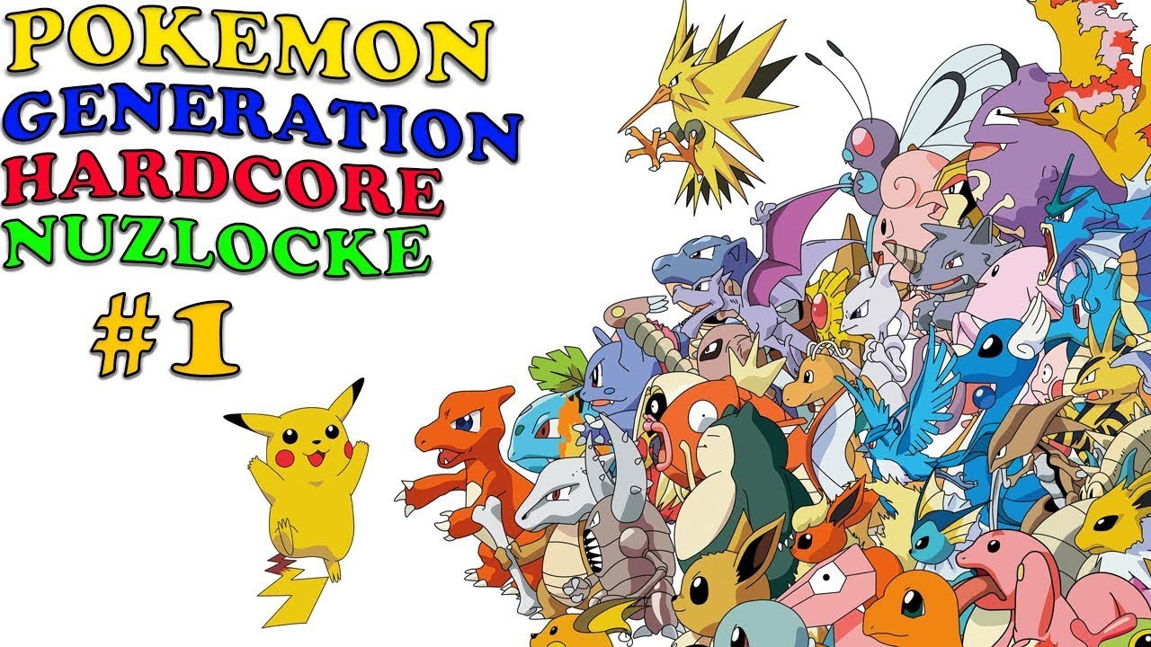 STARTING FROM SCRATCH- Pokemon Generation 1-8 Hardcore Nuzlocke #1 ...