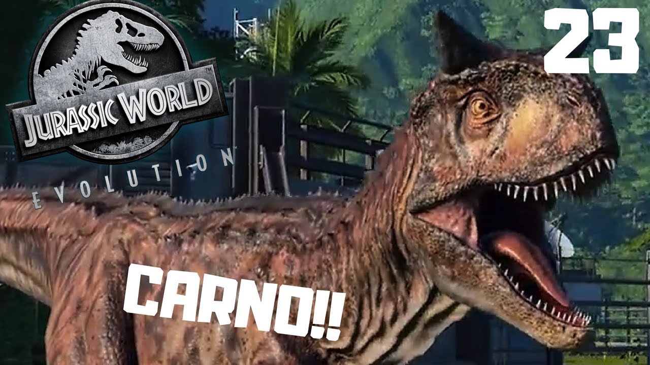 CARNO w Jurassic World Evolution PL #23 Carnotaurus gameplay po polsku ...