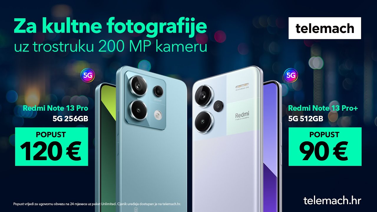 Telemach telefoni mjeseca lipnja - YouTube